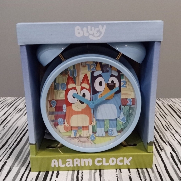 Disney | Accessories | Bluey And Bingo Vintage Style Alarm Clock | Poshmark